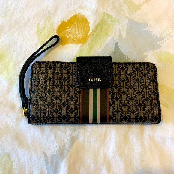 Fossil | Bags | Fossil Long Wallet Nwt | Poshmark